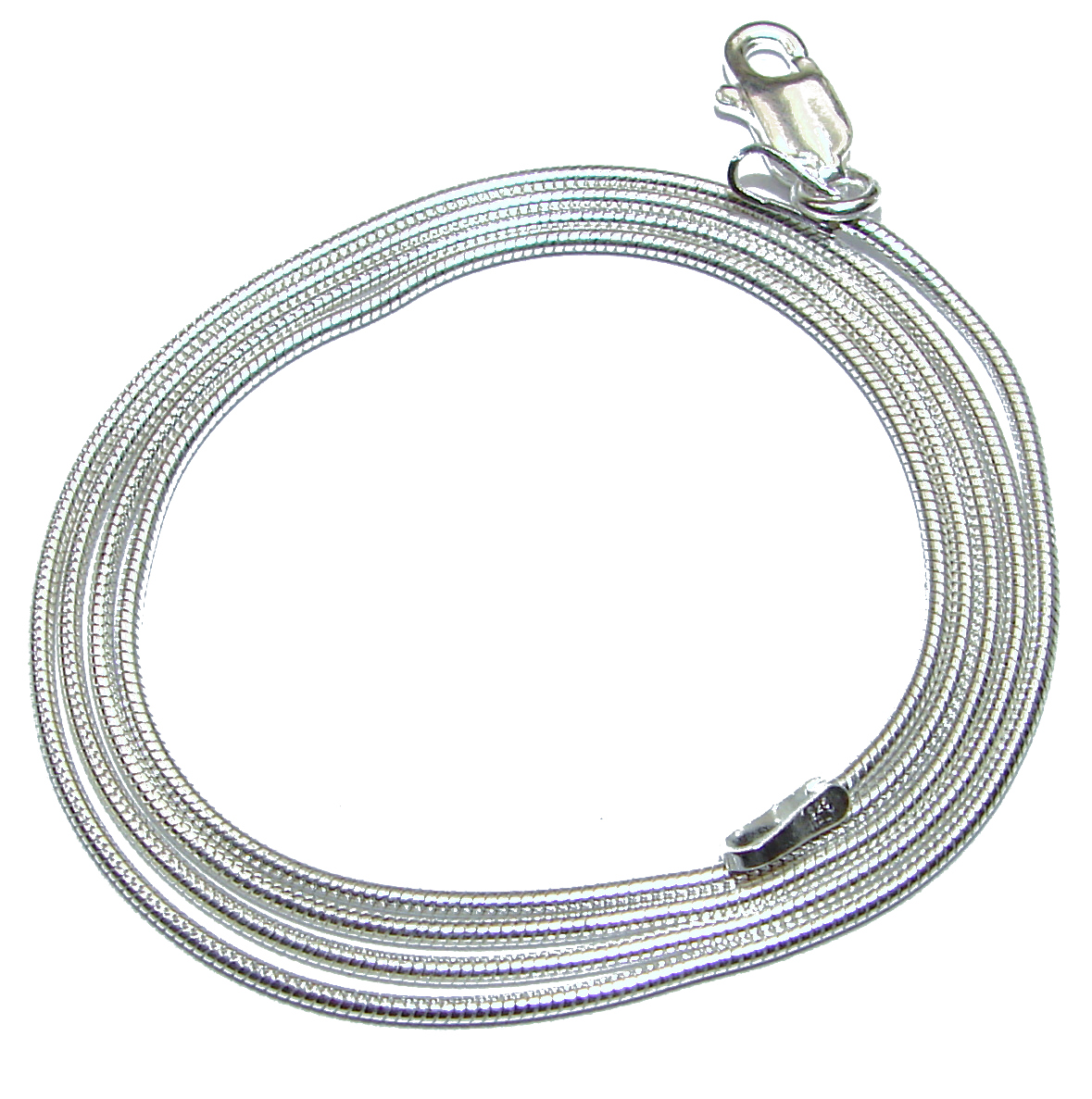 Real Snake Sterling Silver Chain 20'' long, 2 mm wide - model #35-lis-19-31