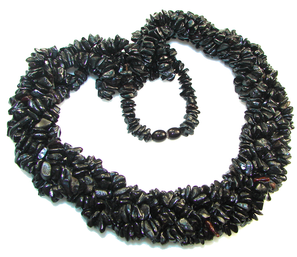 Amazing 5 line Genuine Dark Baltic Polish Amber necklace - model #4-maj ...